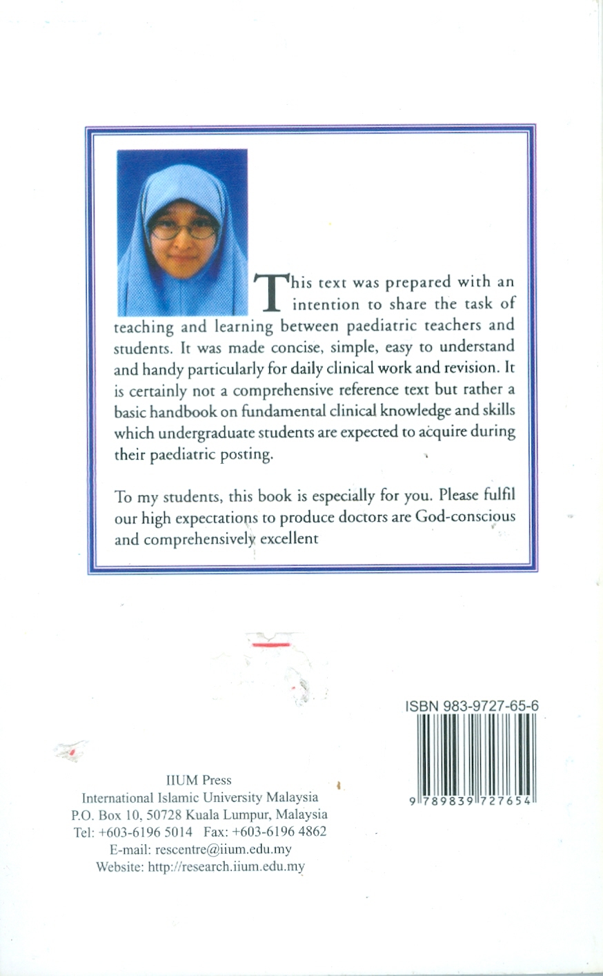 Pocket Guide: Systemic Paediatric Physical Examination